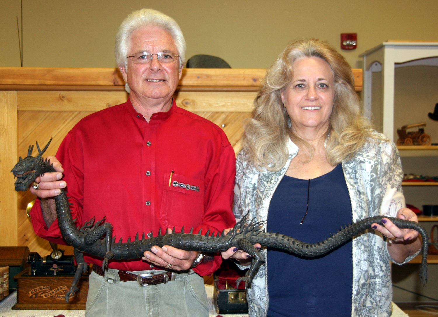 $200K bid sought at Westside auction house for rare metal dragon from ...